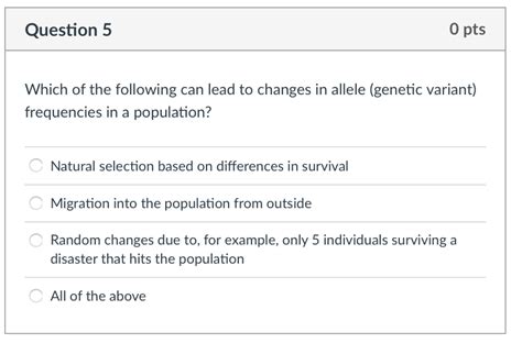 solved question 4 0 pts which of the following are necessary