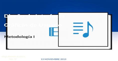 diseño de interfaces gráficas de usuario [pptx powerpoint]