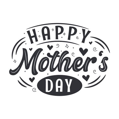 Happy Mother S Day Mothers Day Vector Design 13701182 Vector Art At