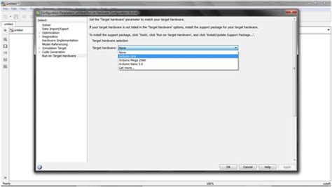Arduino Modelling In MATLAB Simulink