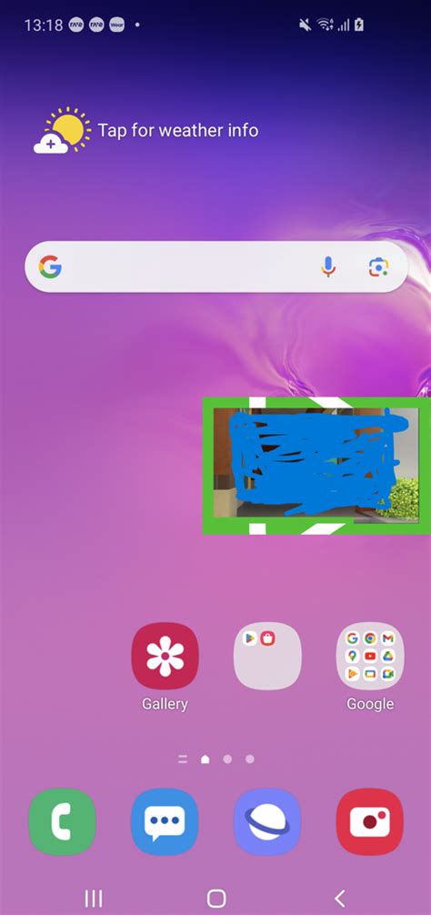 picture in picture pip always has padding around in flutter android