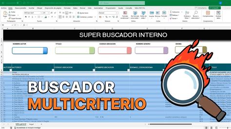 Buscador Súper Rápido En Excel 🔍