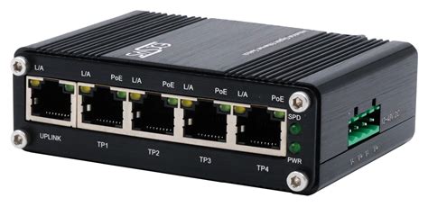 Mini 5 Port Industrial Gigabit Poe Switch Unmanaged Ex 62020poe