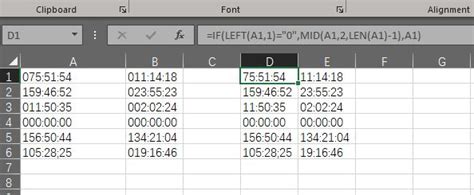 Microsoft Excel Remove Leading From Time Super User