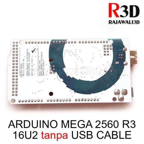 Jual Arduino Mega 2560 R3 16u2 Ori Grade Clone White Logo Tanpa Usb