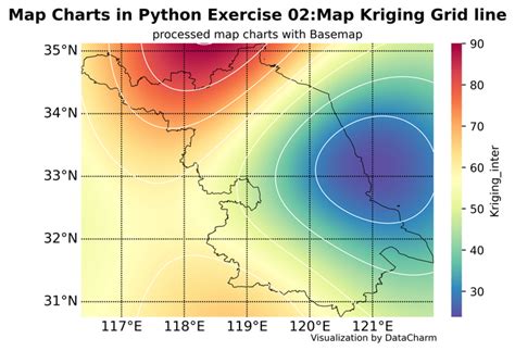 空间绘图 python pykrige包 克里金 kriging 插值计算及可视化绘制 知乎