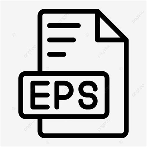 Eps 아이콘 개요 스타일 디자인 이미지 파일 확장자 형식 유형 벡터 일러스트 레이 션 Eps 아이콘 파일 형식 아이콘