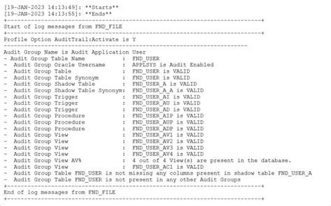 Understanding The Value And Functionality Of Oracle Ebs Audit Trail Blog Syntax