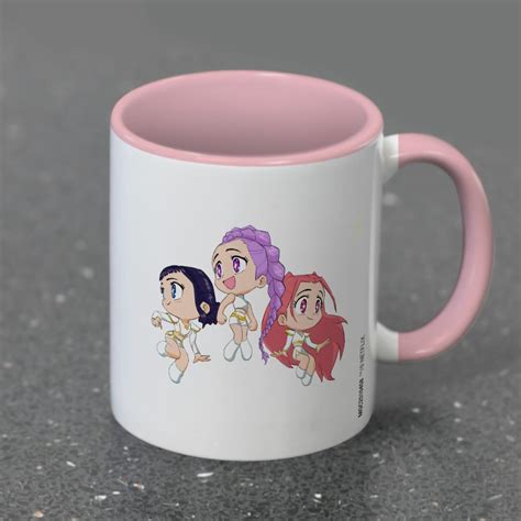 K Pop Demon Hunters Huntrix Chibi Colored Inner Mug 11oz