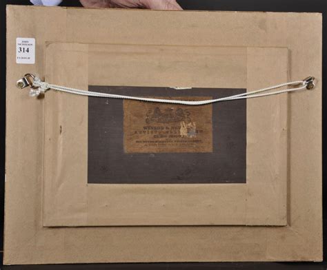 William Frederick Settle 1821 1897 British A Busy Shippin