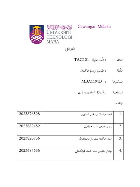 Assignment Role Play Arab Pdf