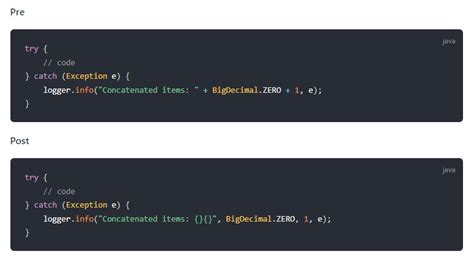 Dario Anguilla On Linkedin Java Logging Bestpractices Performance Optimization Cleanliness