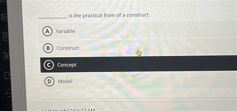 Solved Is The Practical From Of A