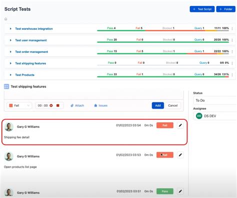 test script agiletest ad hoc test and test management for jira