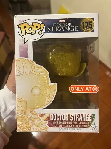 Funko Pop Doctor Strange 175 Dorado Only At Marvel Mercadolibre