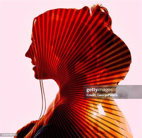 Woman Double Exposure Fire Photos And Premium High Res Pictures Getty