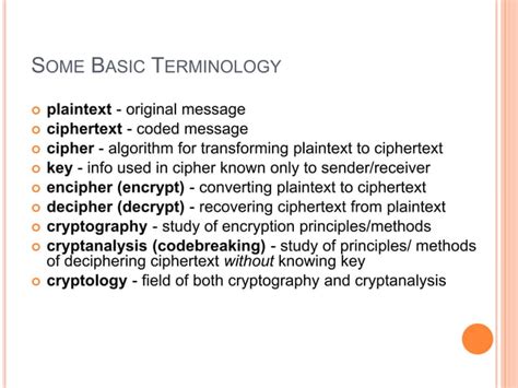 Classical Encryption Techniques Ppt Classical Encryption Techniques Ppt