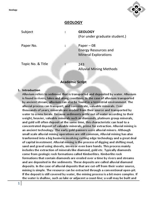 Alluvial Mining Pdf Mining Dredging