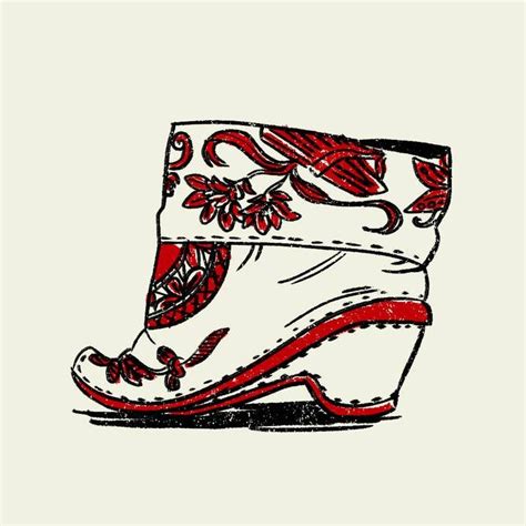 Foot Binding Drawing Easy At Randall Edward Blog