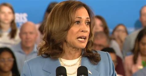 Harris Lays Out Proposal For Economic Relief Cbs News
