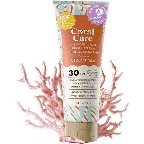 Stream2sea Coral Care Reef Safe Sunscreen Spf 30 Travel