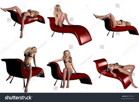 Sexy Sofa Poses Stock Illustration 9778513 Shutterstock