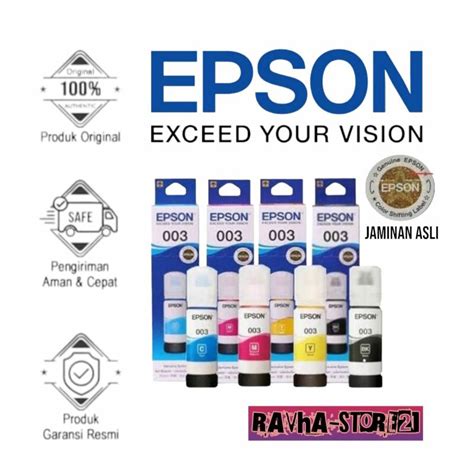 Jual TINTA EPSON SET WARNA Shopee Indonesia