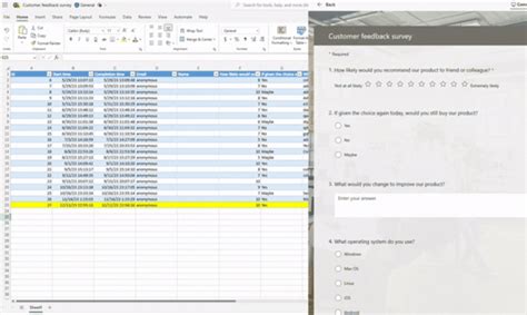 Live Update Your Excel Document With Forms Results Office Watch