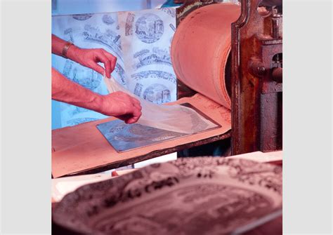 Transfer Printing Demonstrations Spode Museum Trust