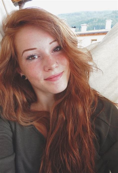 Red Hair But With Brown Eyes R Prettygirls