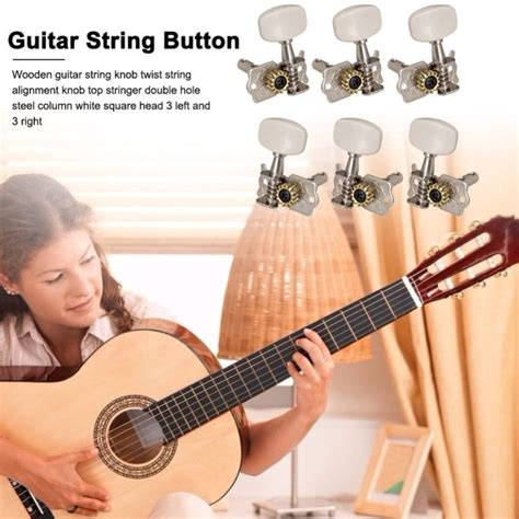 For Electric Guitar For Folk Guitar Guitar Parts Knobs Tuning Keys