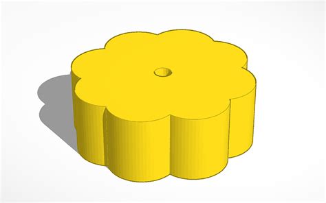 3d Design Flower Tinkercad