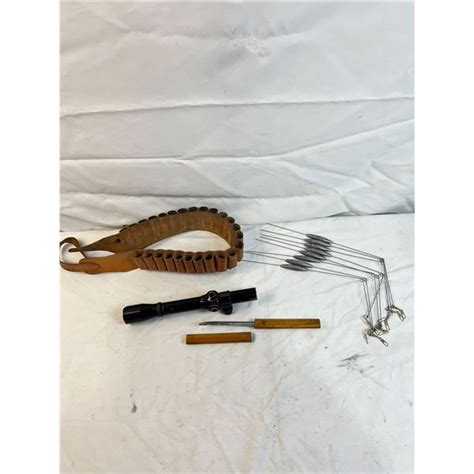 Assorting Fishing And Hunting Items