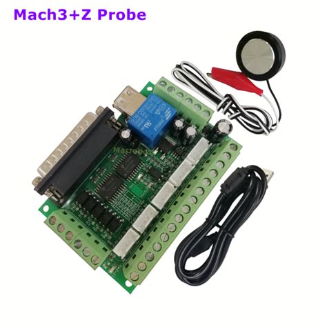 Mach3 Usb Controller Breakout Board 5 Axis Cnc Router Mach 3 Interface Motion Card Milling