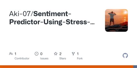 Sentiment Predictor Using Stress Detection With Convolutional Neural Network Stress Detection
