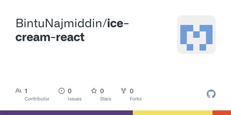 GitHub BintuNajmiddin Ice Cream React