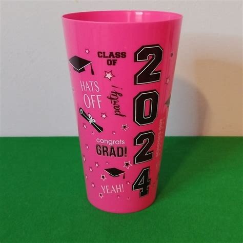 Dining Pink Black White Class Of 224 Tumbler Poshmark