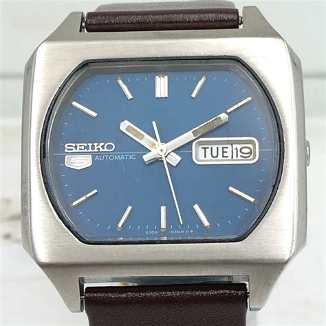 Vintage Mens Seiko 5 6309 5510 Dd 36mm Automatic Japan Made Wrist