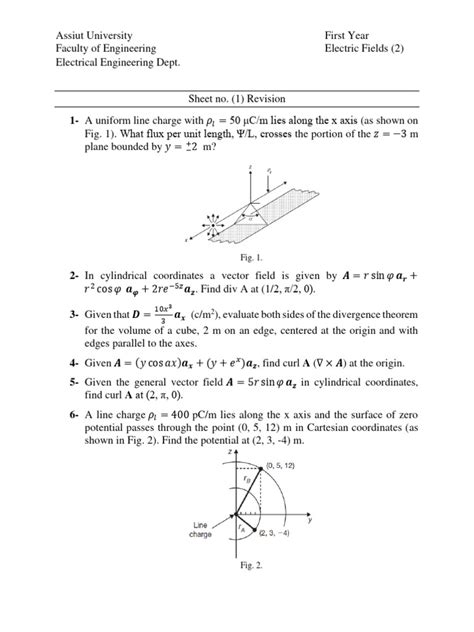Sheet 1 Revision Pdf Sphere Cartesian Coordinate System