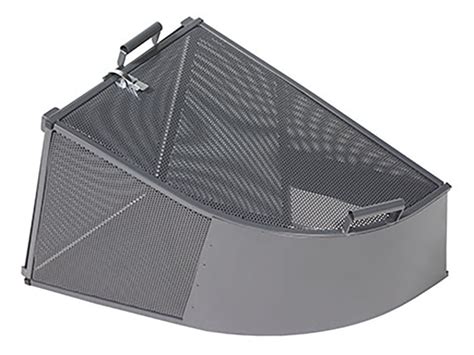 New Ferris Industries Metal Grass Catcher Black Mower Implements In