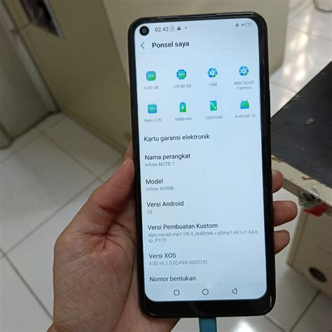 Infinix Note Ram Gb Telepon Seluler Tablet Ponsel Android Lainnya Di Carousell