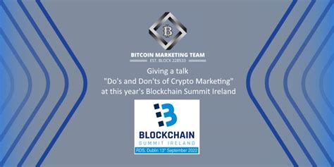 Bitcoin Marketing Team On Linkedin Marketing Blockchain Crypto Bitcoin Ireland Dublin