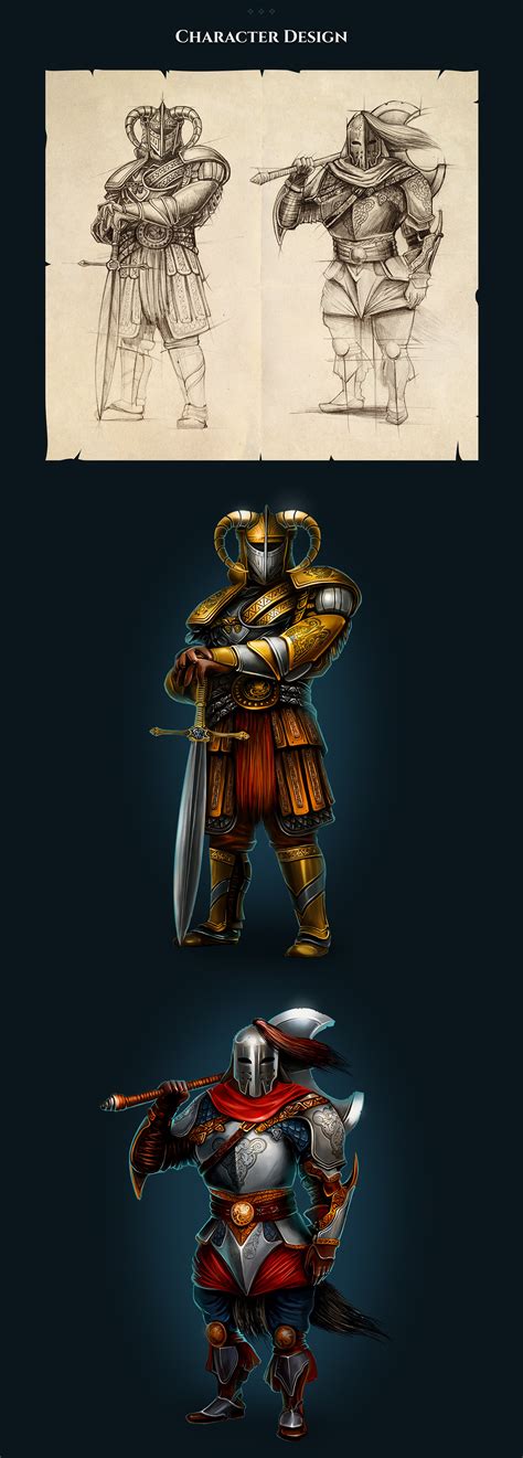 RPG Interface Illustration On Behance