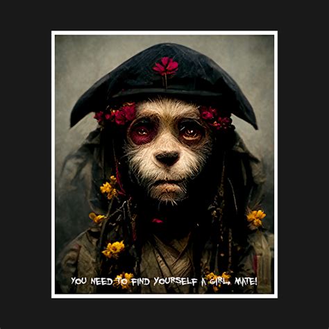 Jack Sparrow As Monkey Jack Sparrow T Shirt Teepublic