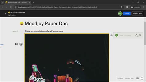 creating a paper document on dropbox desktop examples page flows