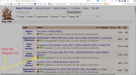 Pirate Bay Download Movies Torrents
