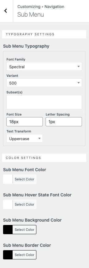 Setting Up Header And Navigation Menu Using “general Menu Layout