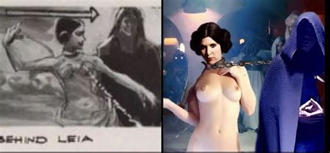 Naked Slave Leia Storyboard Vs Recreation By Me Nudes GLAMOURHOUND