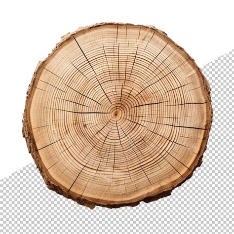 Premium Psd A Wooden Log With A Circular Shape Of A Tree Stump