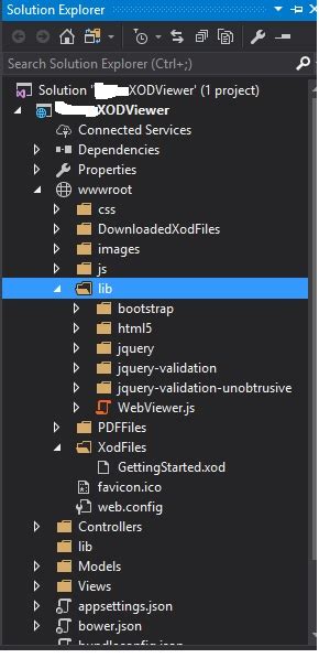 Pdftron Xod Viewer Not Loading On Aspnet Core Mvc 6 Razor View Stack Overflow